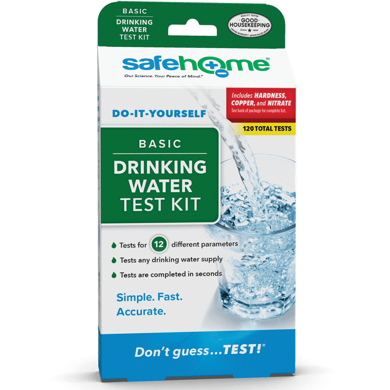 Safe Home® BASIC 120 Water Quality Test Kit – DX50 Chlorine Dioxide